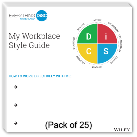 Workplace Style Guides • disc training hub
